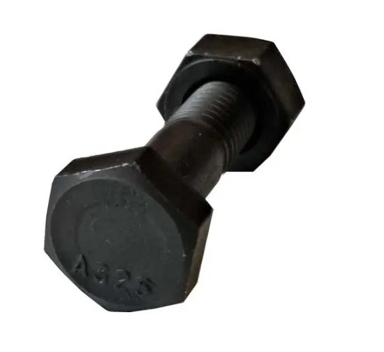 ชุดประกอบ 2H Nut Black Finish Partial Thread UNC Heavy Hex Bolts F3125 A325